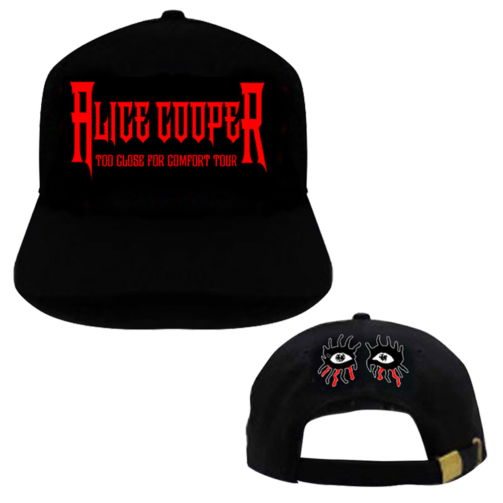 Too Close For Comfort Cap – Alice Cooper